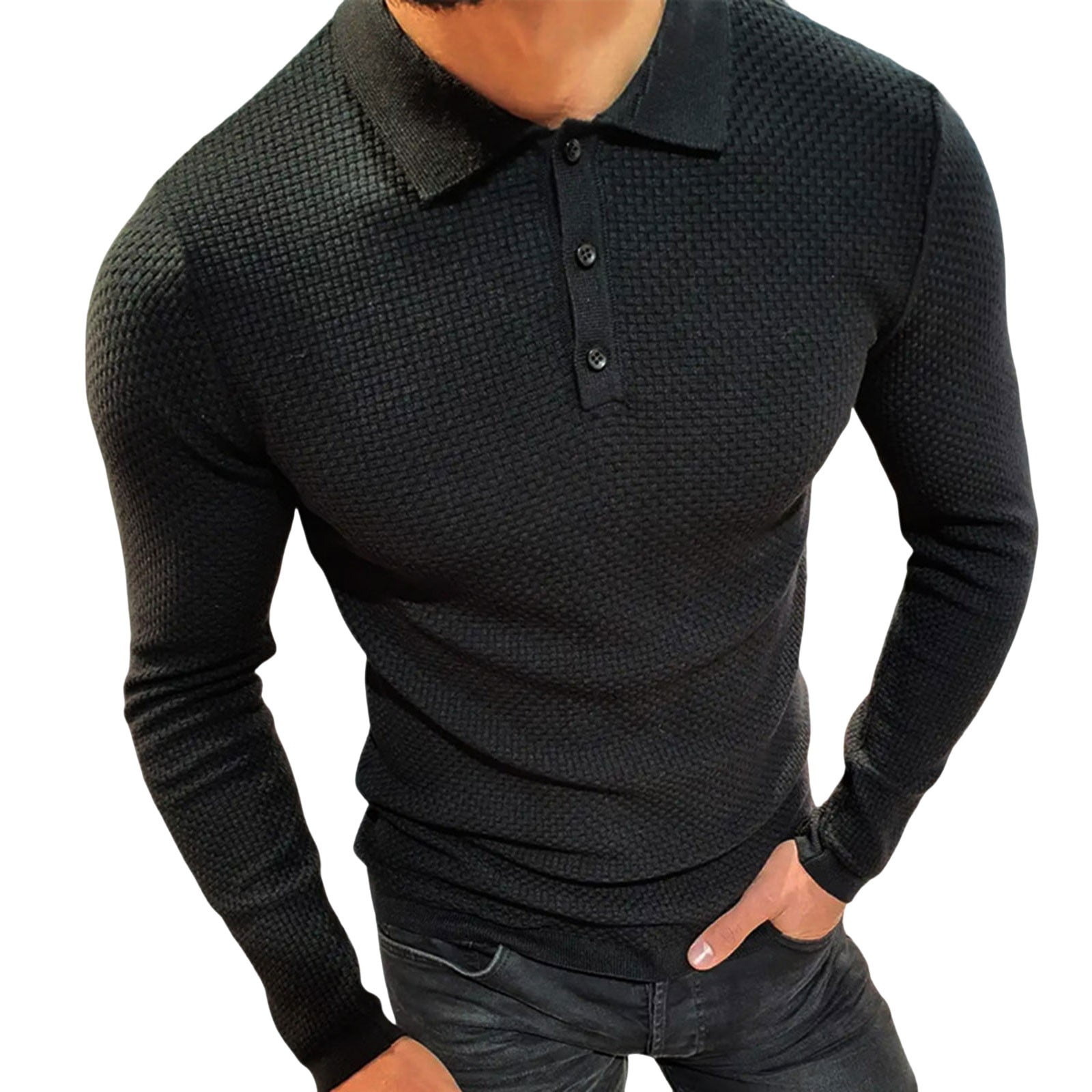 Siaonvr Mens And Big Mens Pique Polo Shirt Mens Fashion Color Large