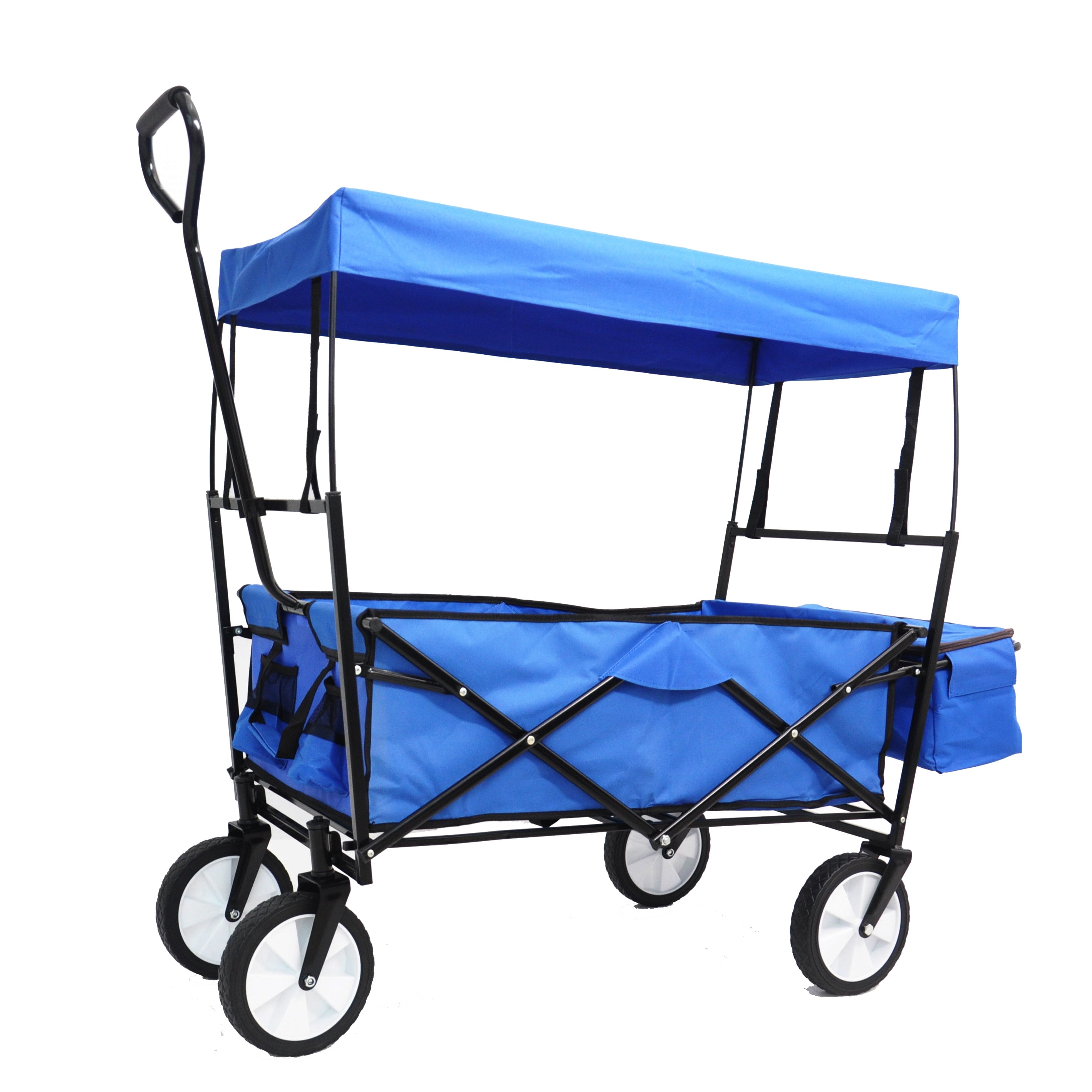 Siavonce Garden Shopping Beach Cart folding wagon - 49.20*20.50*45 ...