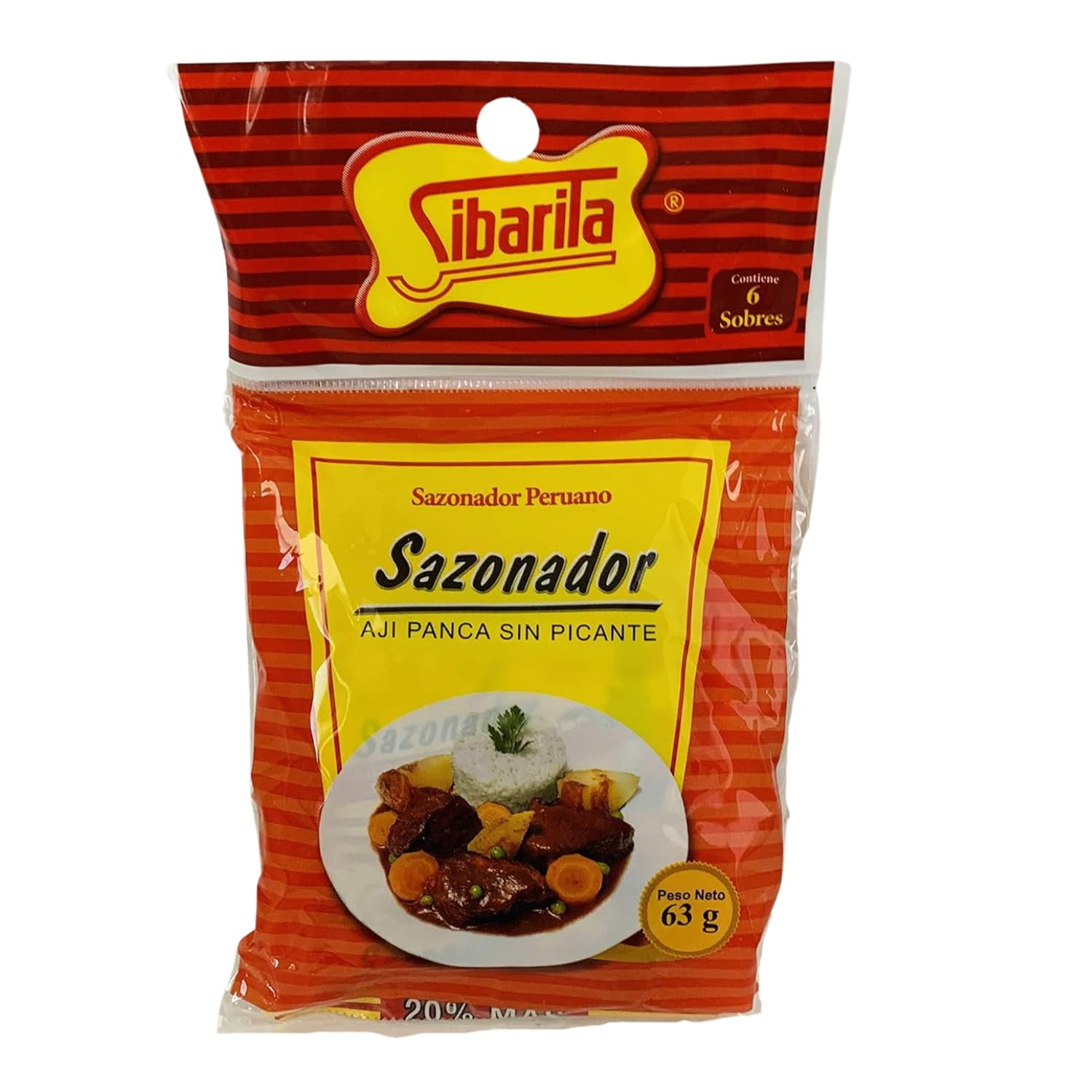 Sibarita Sazonador Aji Panca sin MDA05 Picante - Peruvian Seasoning ...