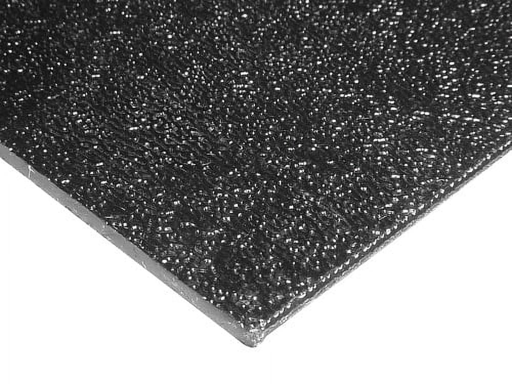 Sibe-R Plastic Supply℠ ONE- BLACK ABS PLASTIC SHEET 1/16" Thick 24" X ...