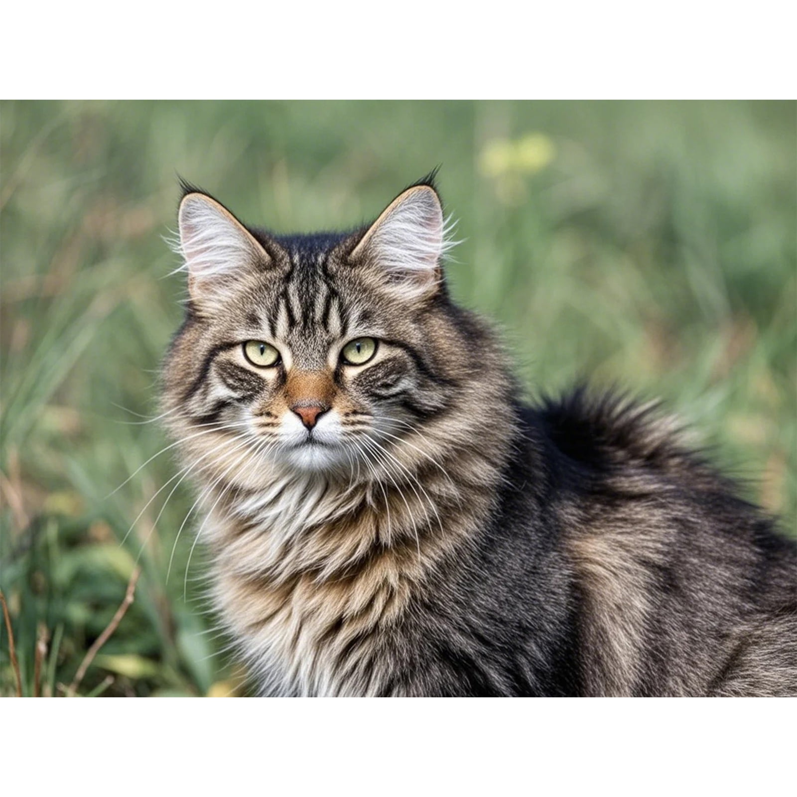 Siberian Cat Kitten Diamond Art 5D Diamond Painting DIY Kits Full Round ...