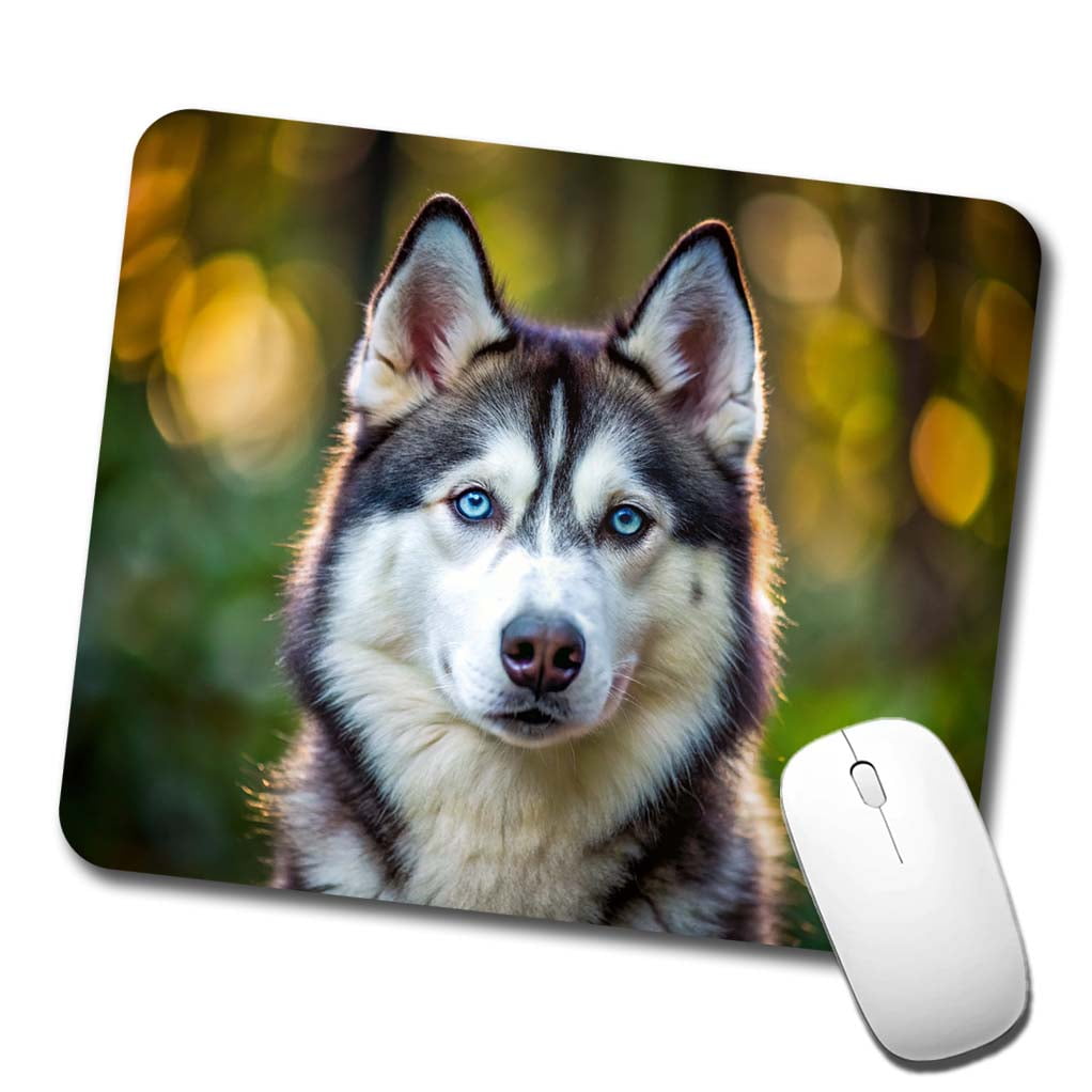 Siberian Husky Dog Photo Mouse Pad Low Profile Gaming Mat - Walmart.com