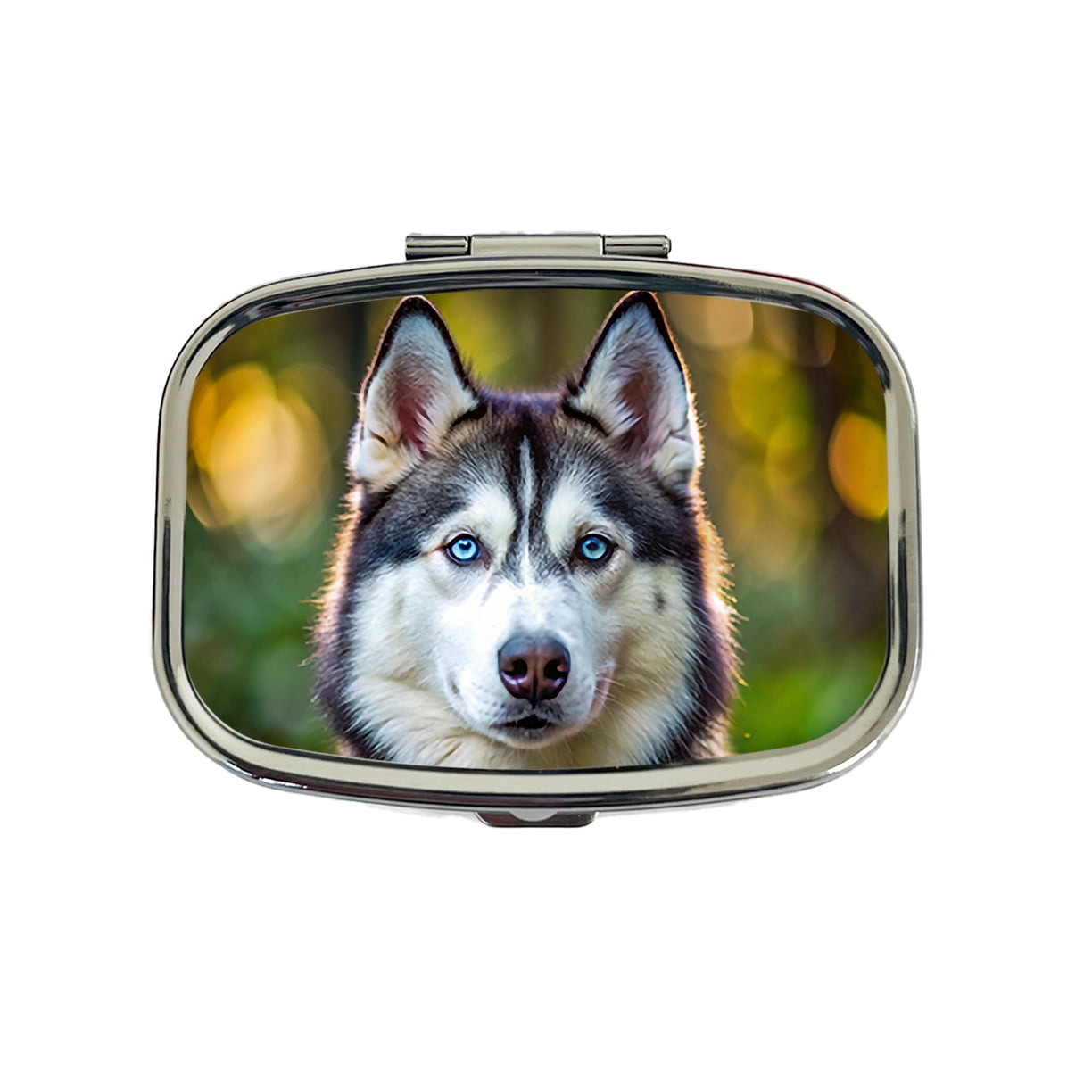 Siberian Husky Dog Photo Small Travel Handbag Pill Box Case - Walmart.com