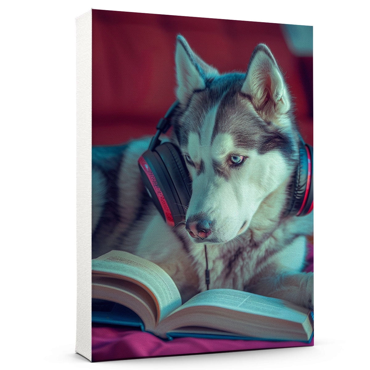 Siberian Husky Dog Pictures Wall Decor - Nursery Wall - Art Bedroom ...