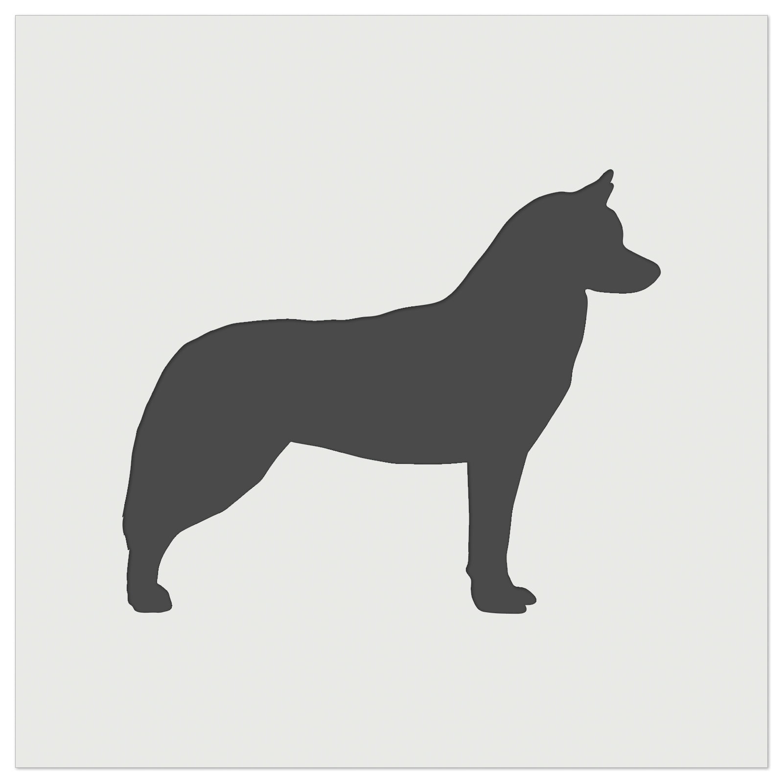 Siberian Husky Dog Solid DIY Cookie Wall Craft Stencil - 5.5 Inch ...