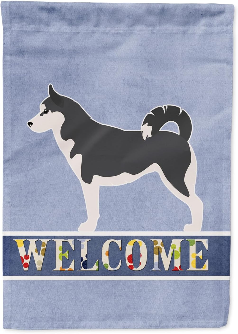 Siberian Husky Welcome Garden Flag Mailbox Flag Decorative Yard Flag ...
