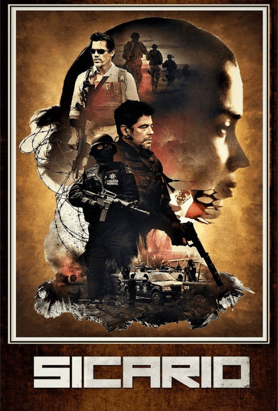 Sicario 2015 Movie Poster 24x36 - Emily Blunt - Drug War Thriller ...