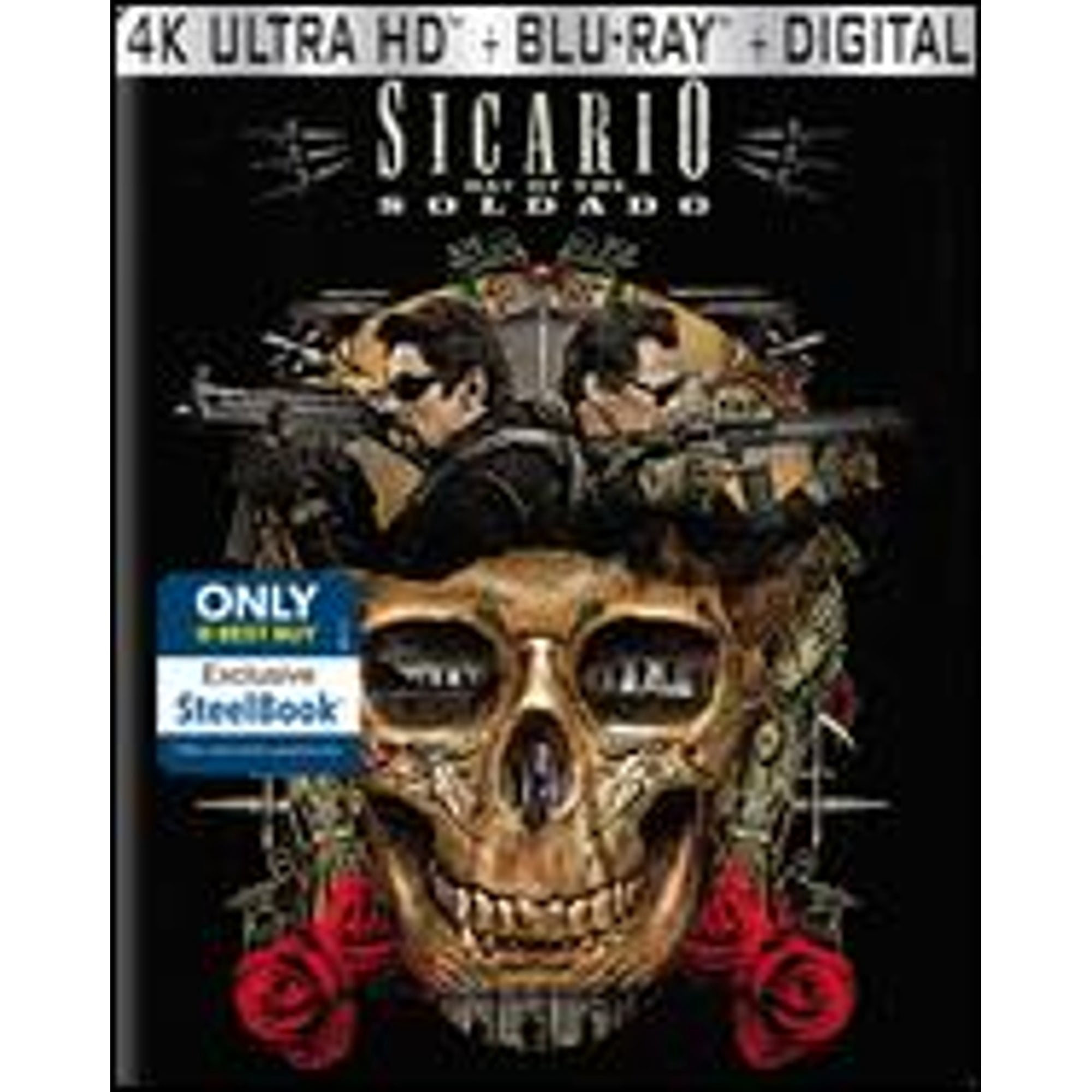 Pre-Owned Sicario: Day of the Soldado [SteelBook] [4K Ultra HD Blu-ray ...