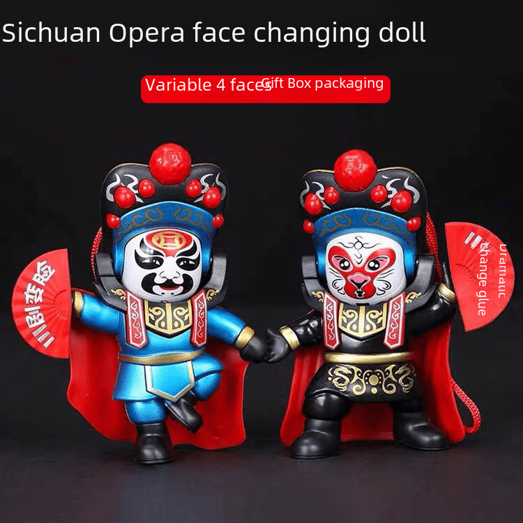 Sichuan Opera Face-changing Doll Chengdu Sichuan Opera Mask Peking ...