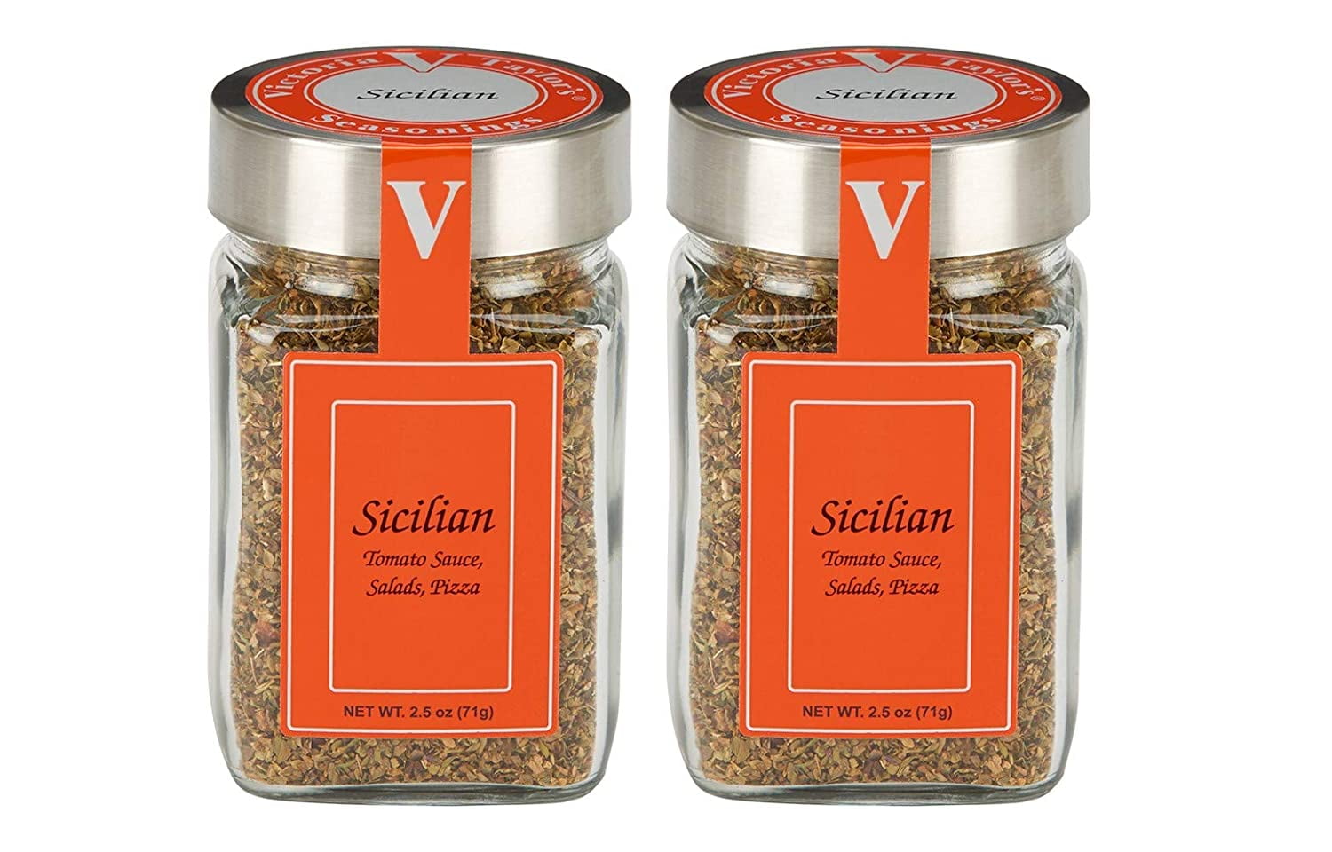 Sicilian- 2.5 oz. Jar (pack of 2) - Classic Bold Southern Italian ...