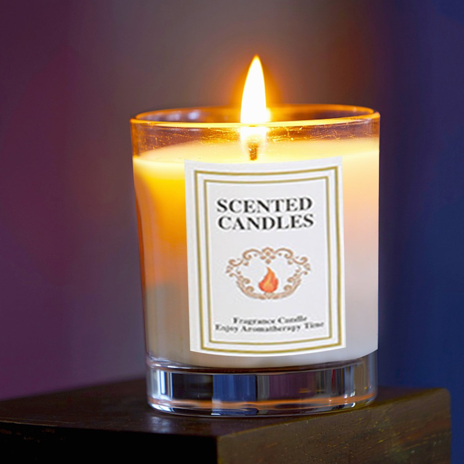 Sicilian Lemon Scented 22oz Candle | Classic Large Jar | 110+ Hour Burn ...