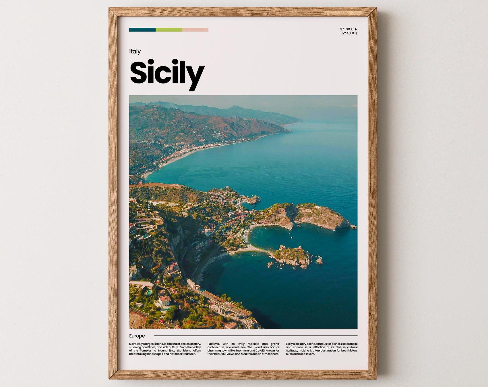 Sicily Poster, Sicily Print, Sicily Photo, Sicily Art, Italy Poster ...