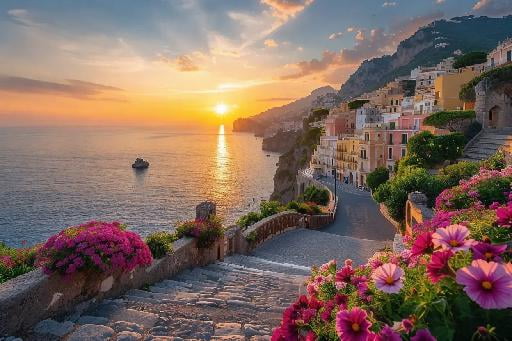 Sicily Taormina Italy Jigsaw Puzzle 1000 Piece for Adults Wooden Travel ...