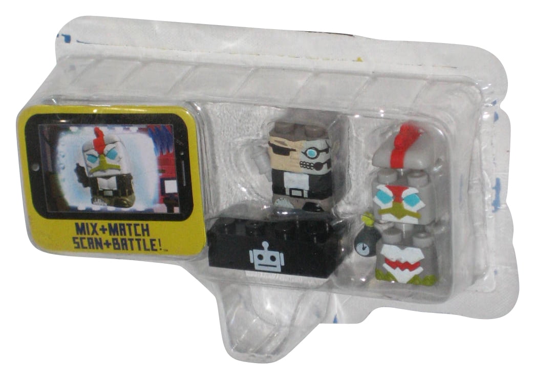 Sick Bricks Cyborg & Chicken Mix & Match Building Toy Set - (Missing ...