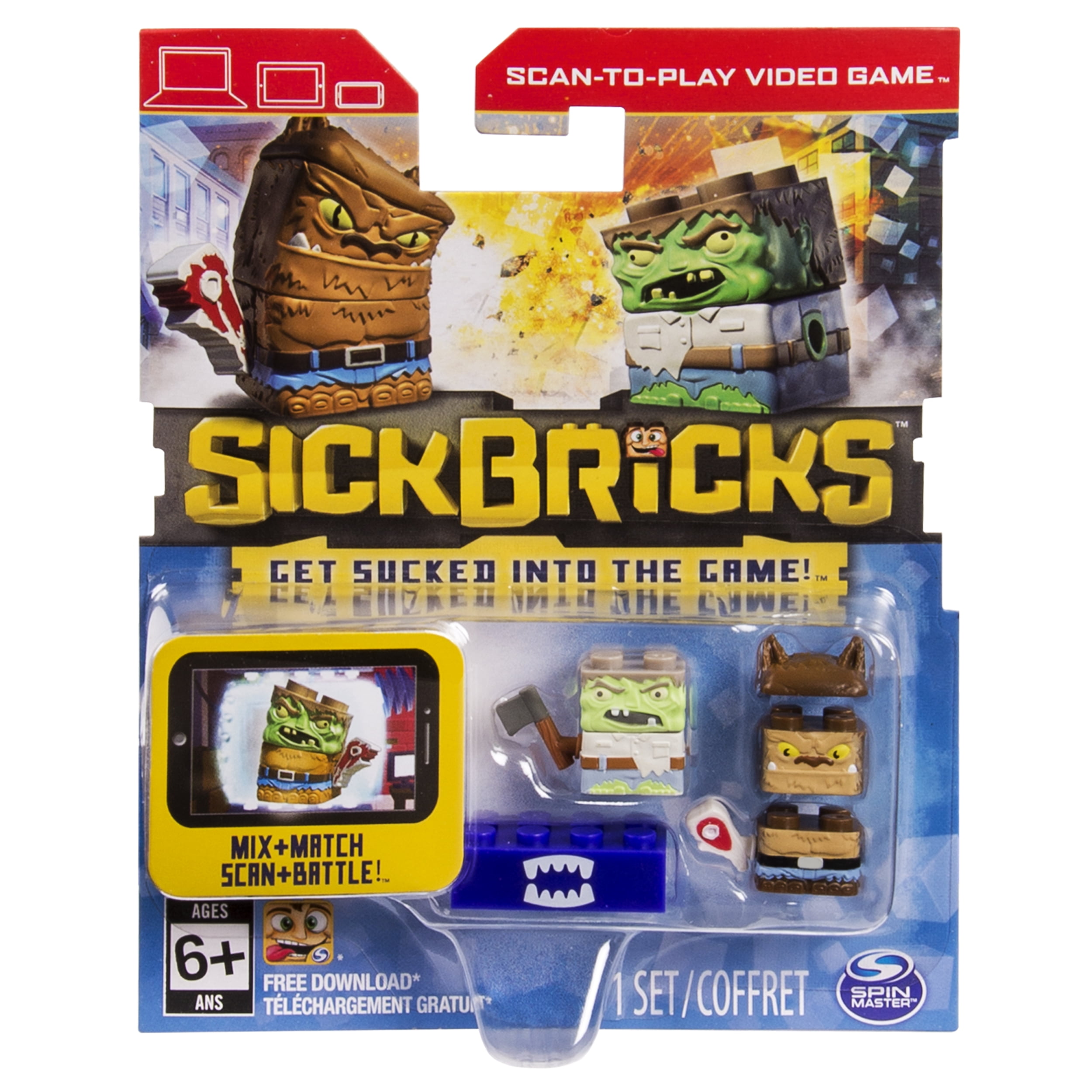 Sick Bricks, Double Character Pack, Harry Fangface + Rotten Walker ...