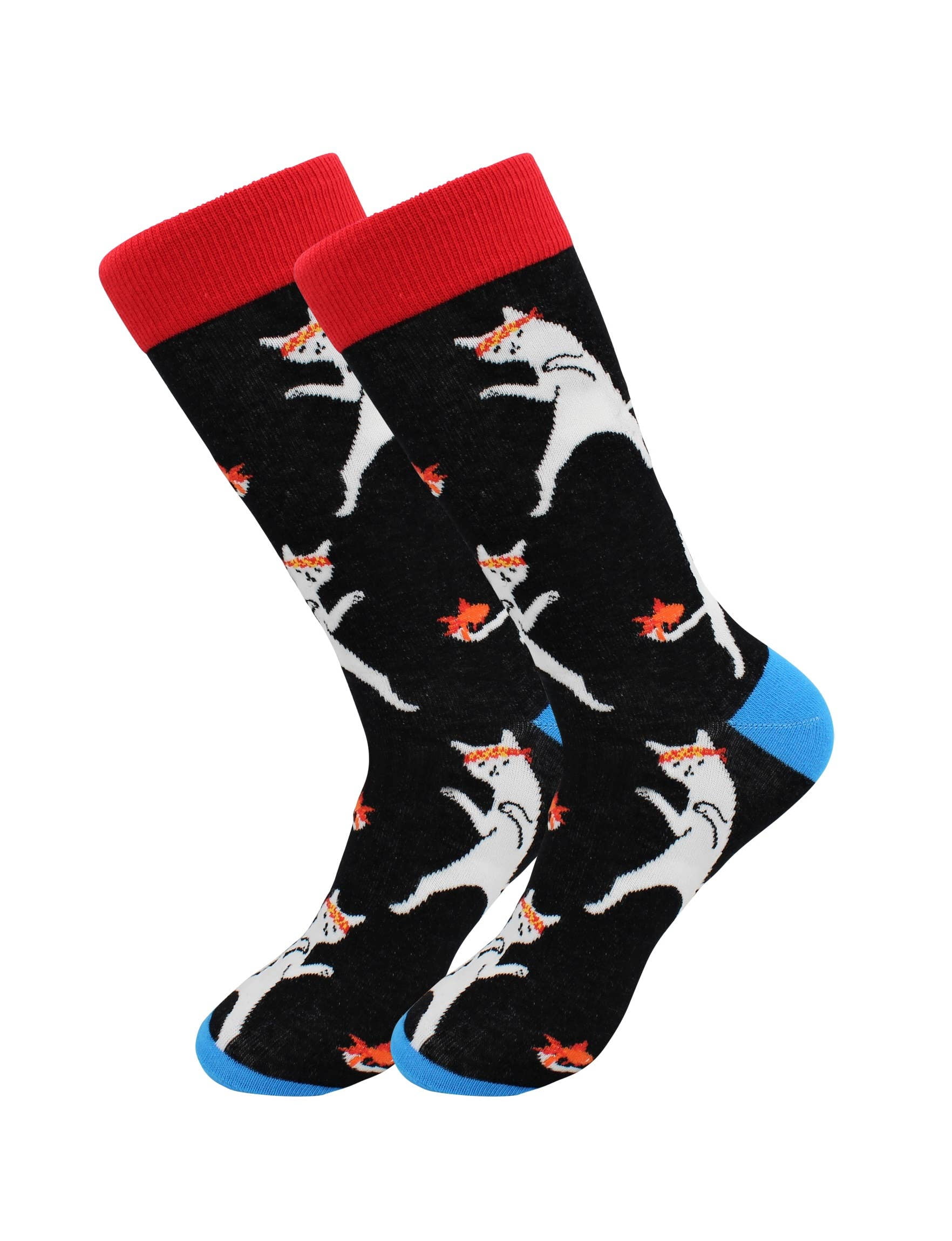 Sick Socks- Cute Karate Kitten Cat Socks For Men and women - Walmart.com