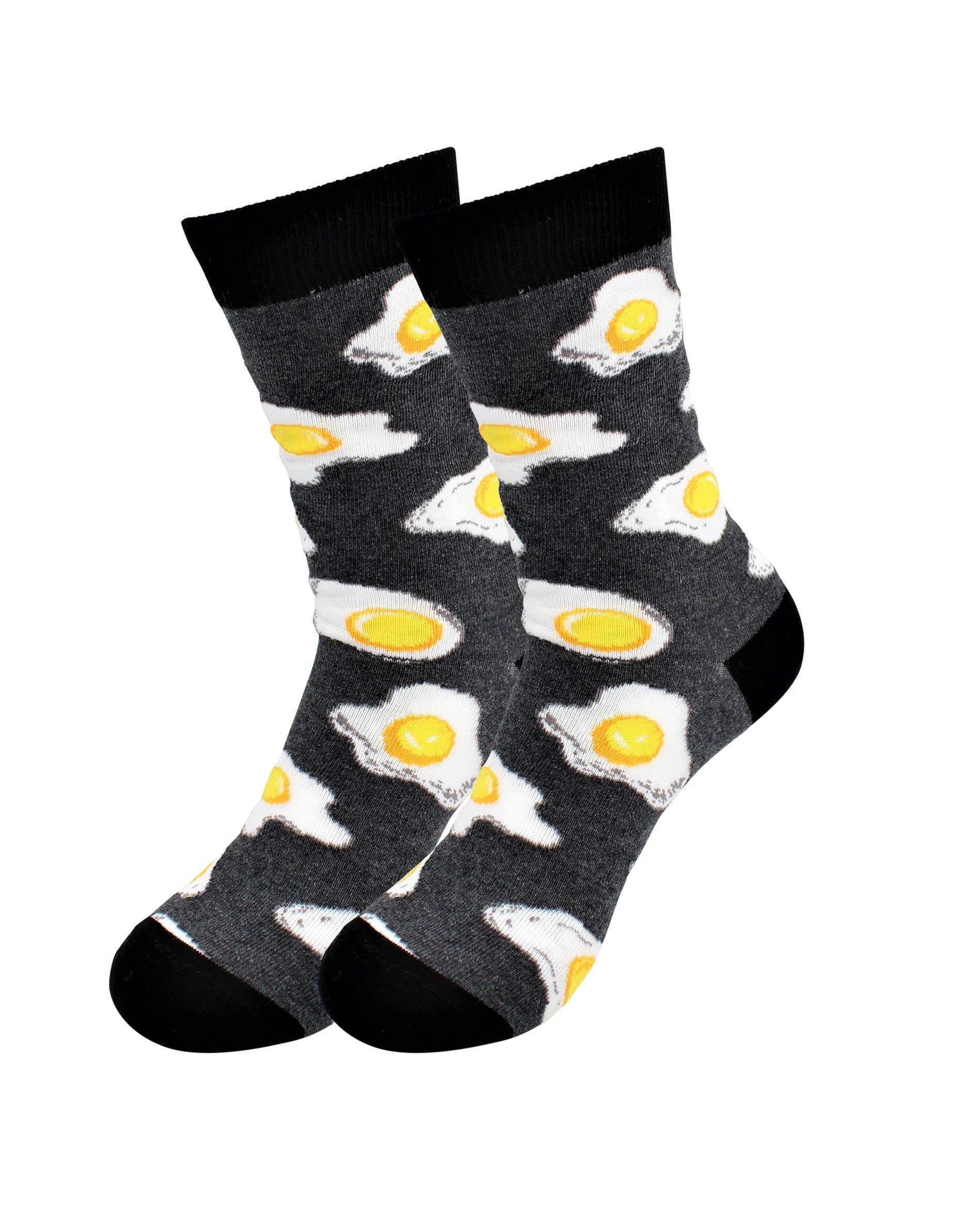 Sick Socks - Fry eggs - My Favorite Food Socks - Walmart.com