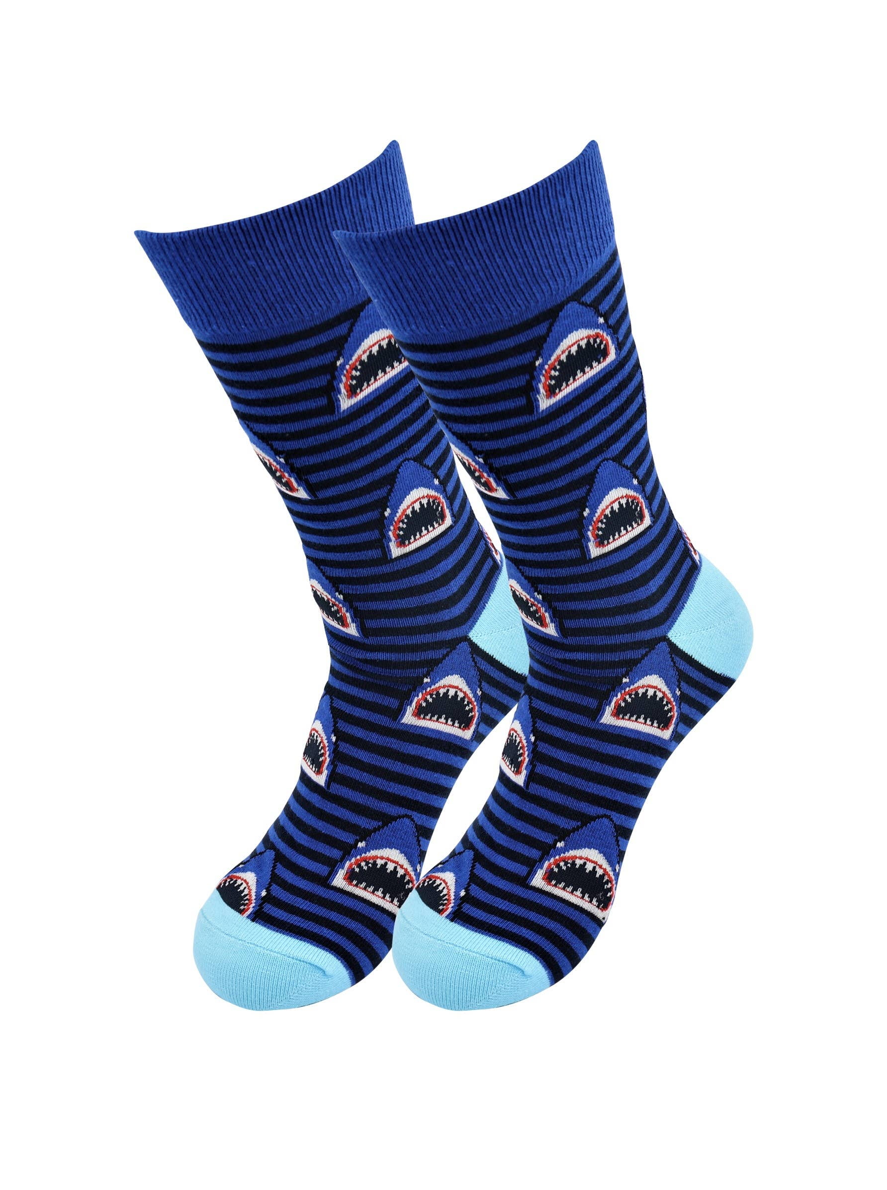 Sick Socks - Shady Sharks - Trippy Dress Socks For Men Women - Walmart.com