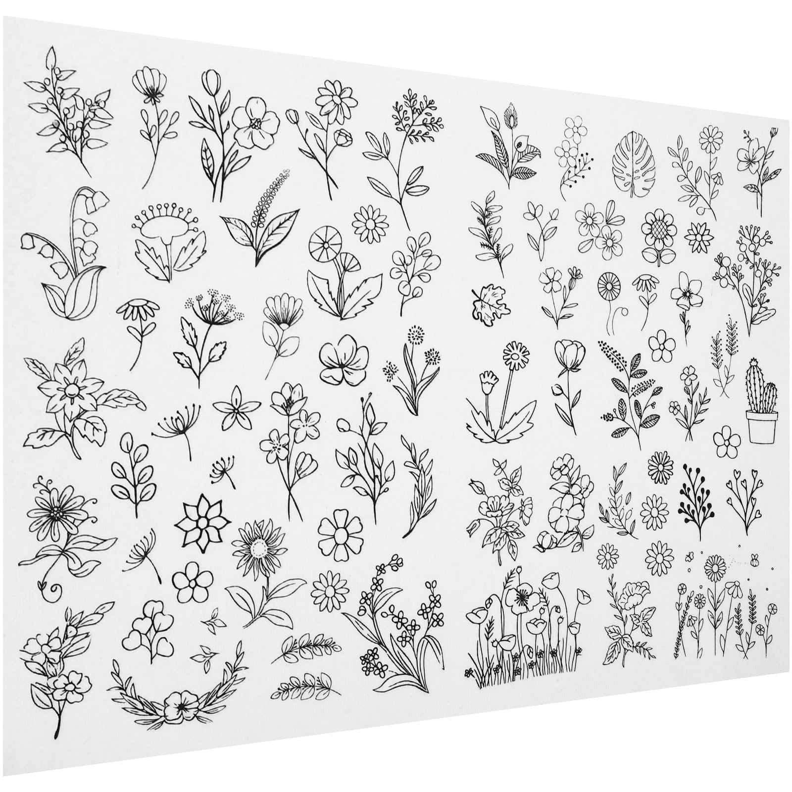 Sick and Stitch Embroidery Transfer Hand Sewing Stabilizers Water ...