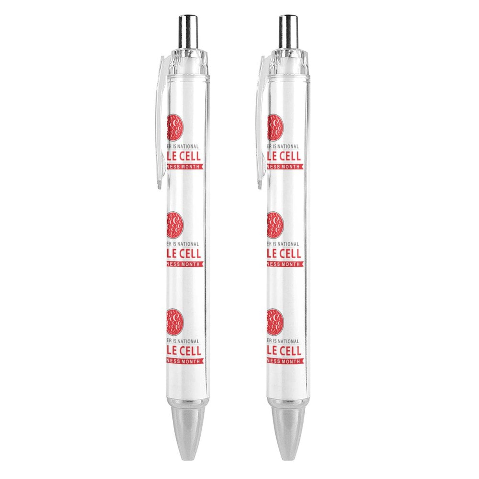 Sickle Cell Awareness Month Ballpoint Pen Retractable Pens Black ...