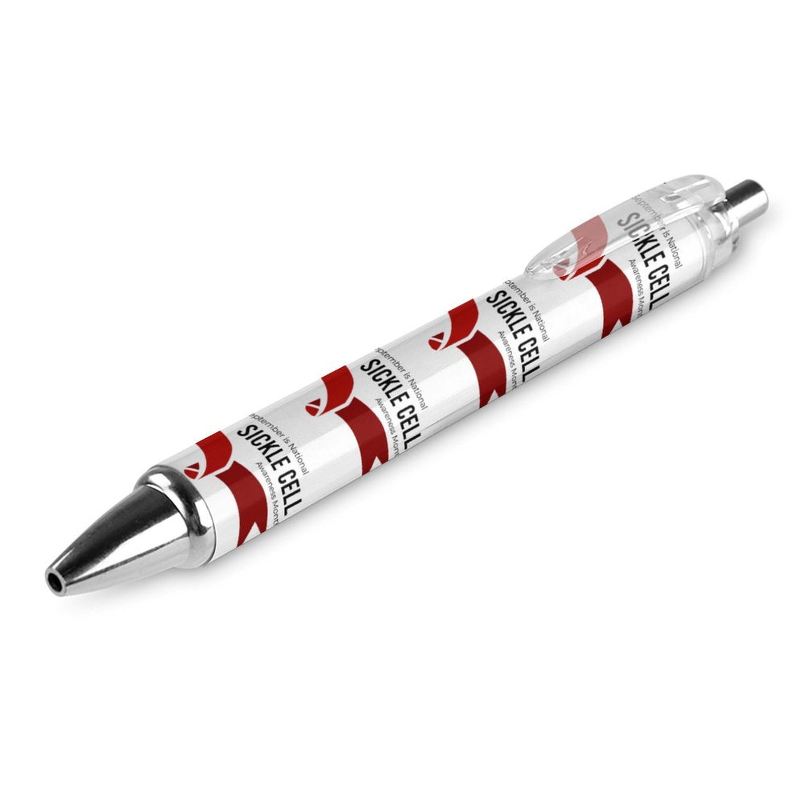 Sickle Cell Awareness Month Ballpoint Pen Retractable Pens Black ...