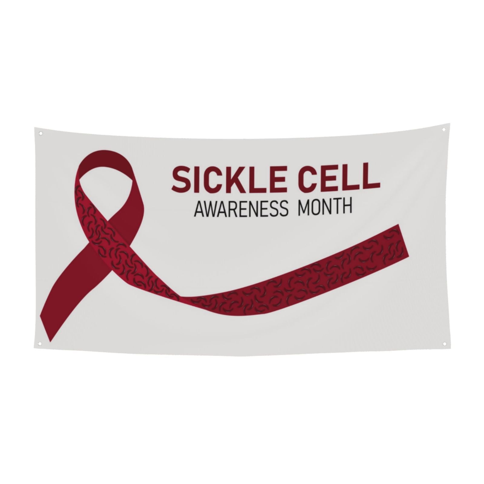 Sickle Cell Awareness Month Banner Flag Photography Background Outdoor ...