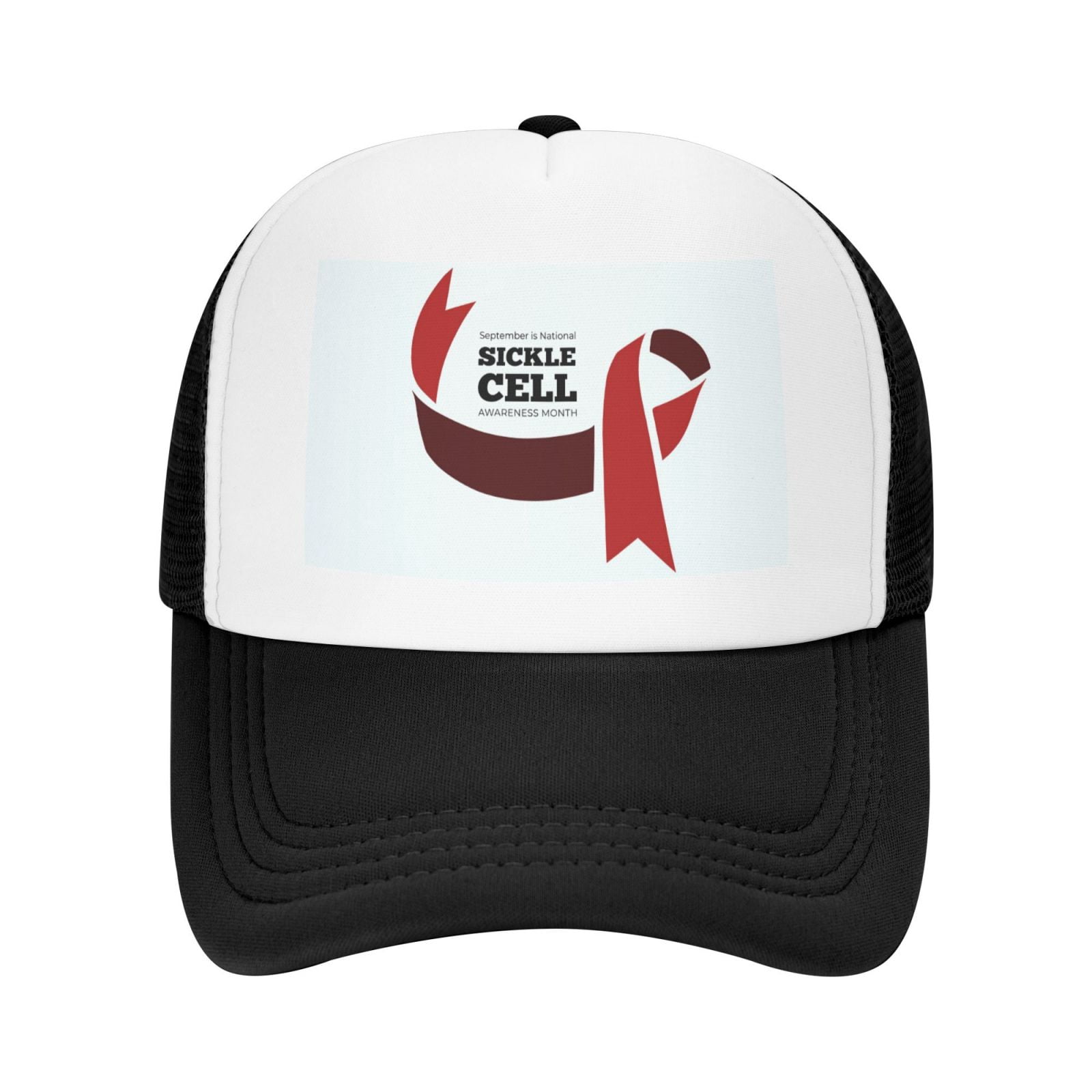 Sickle Cell Awareness Month Hats for Men Women Mesh Baseball Cap ...