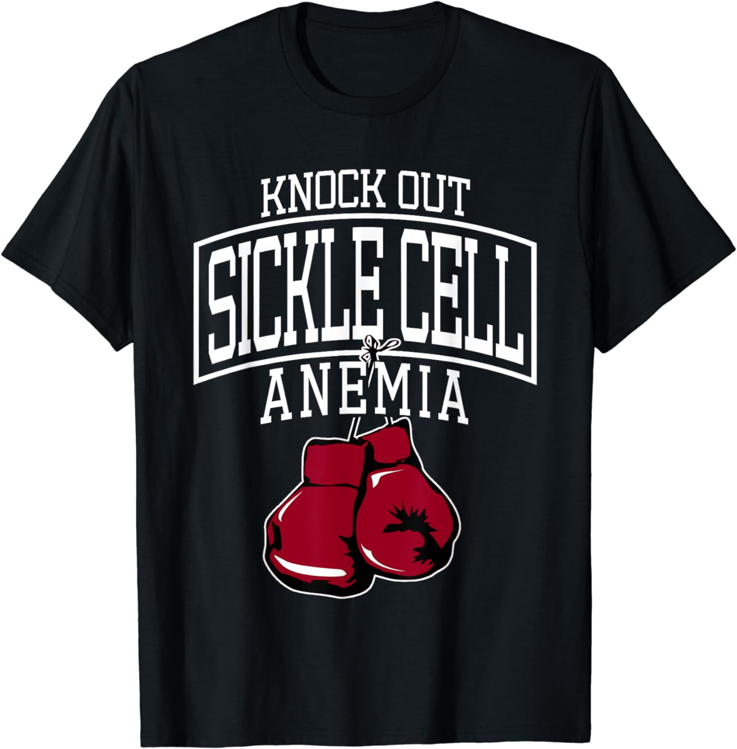 Sickle Cell Awareness Shirt Anemia Support Knock Out - Walmart.com