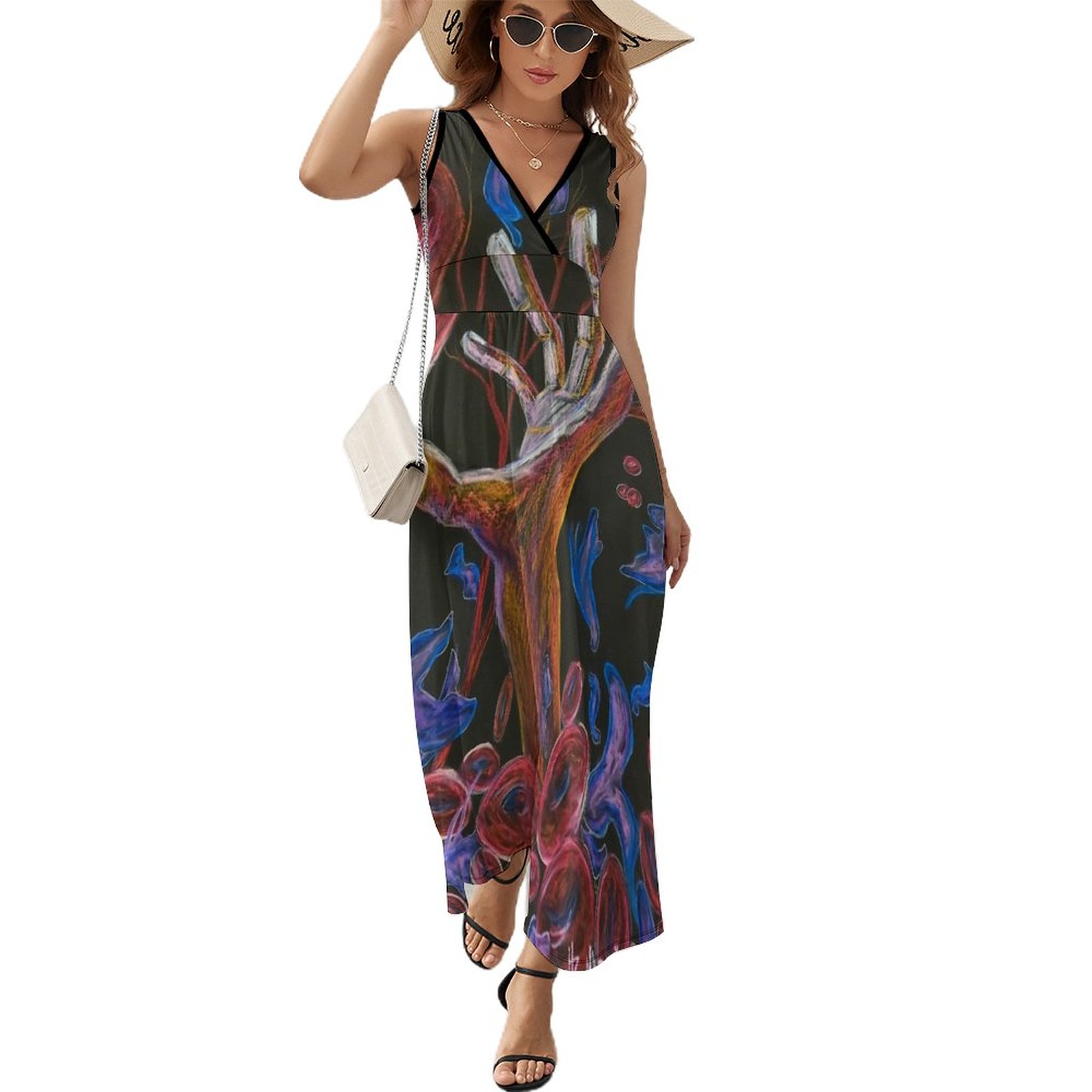 Sickle Cell Pain Awareness - HOPE Sleeveless Dress birthday dress women ...