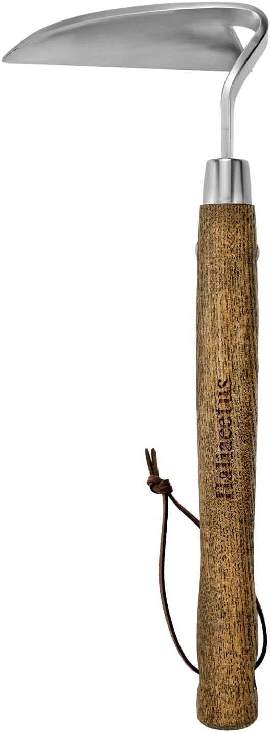 Sickle Hoe, 58'' Long Handle Japanese Hand Hoe for Standing to Remove ...