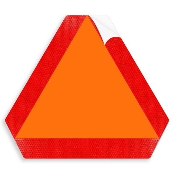 Orange Triangle Sign