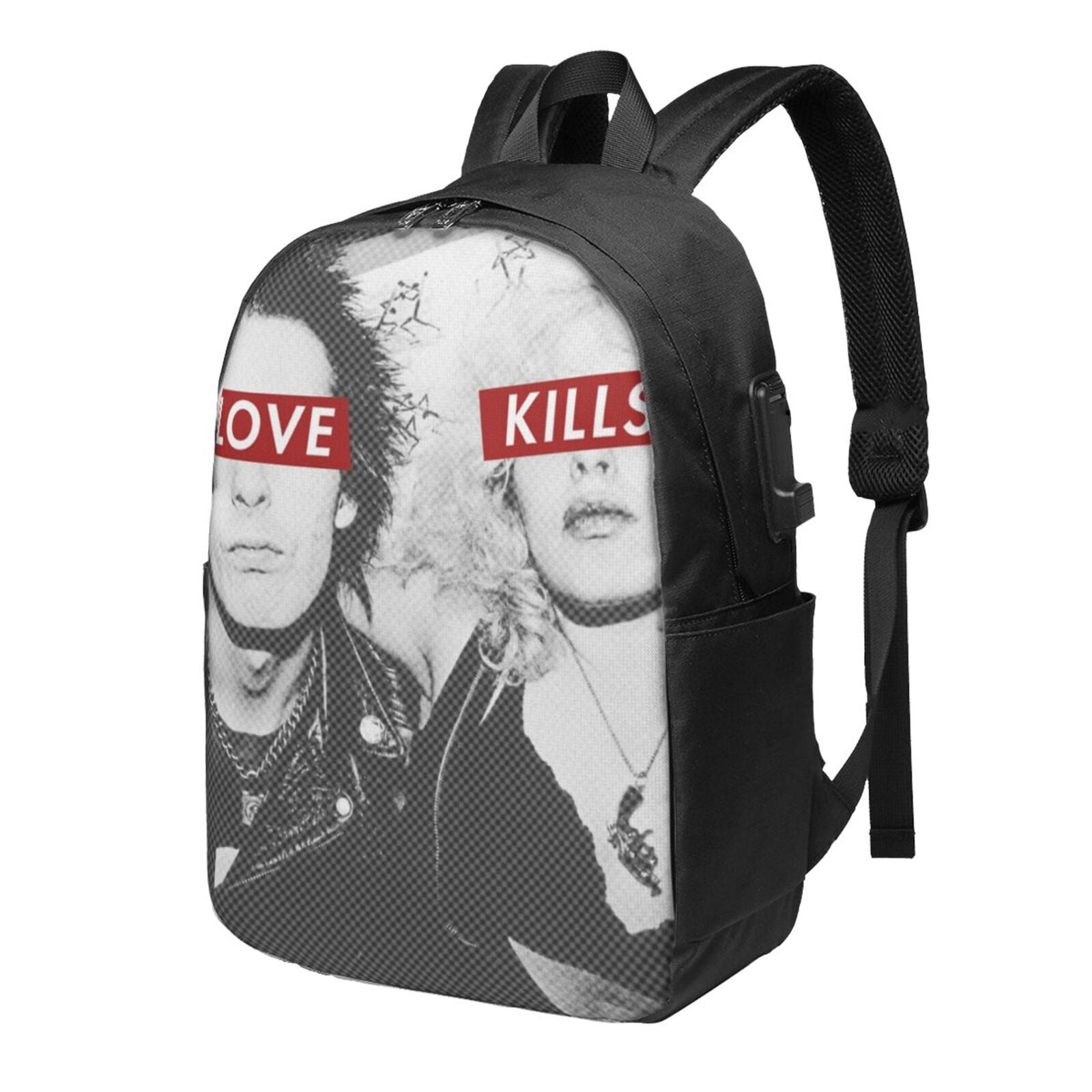 Sid And Nancy Sex Pistols Backpack Fashion Travel Backpack Laptop ...