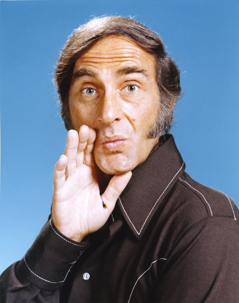 Sid Caesar wearing a Black Long Sleeves in a Portrait Photo Print (8 x ...