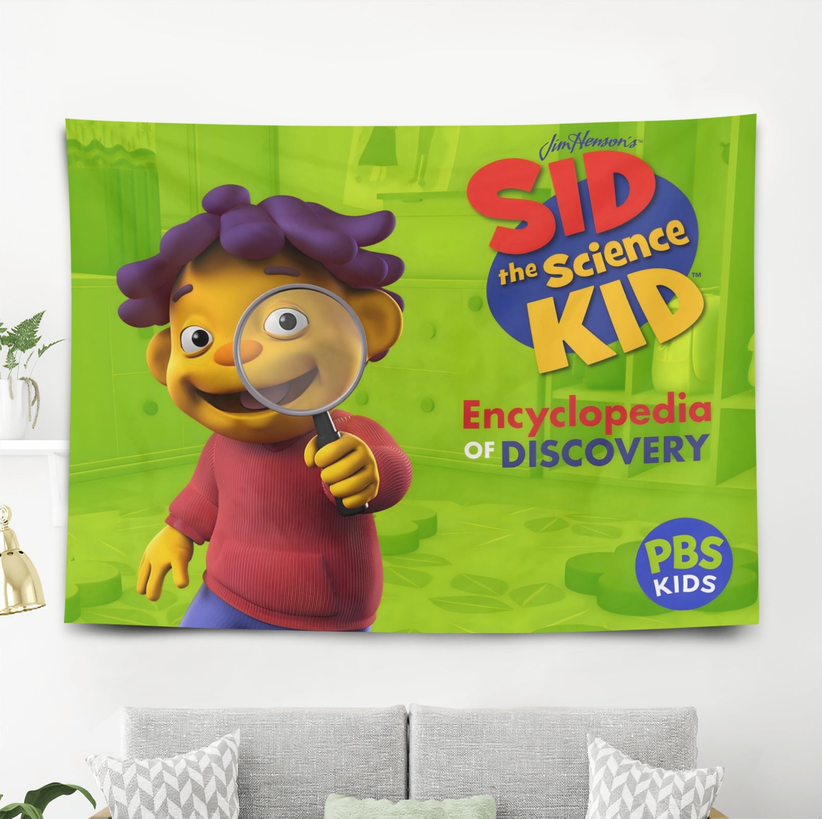 Sid the Science Kid-Theme Anti-pilling Tapestry Gift Wall Hanging ...