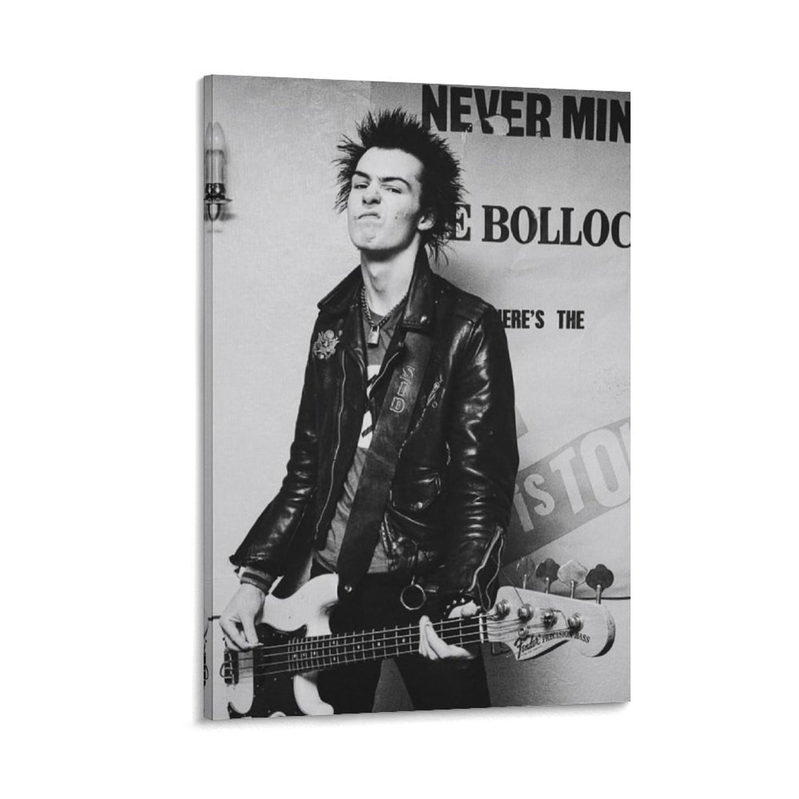 Sid Vicious Canvas Poster Painting On Canvas Wall Art Poster Scroll ...