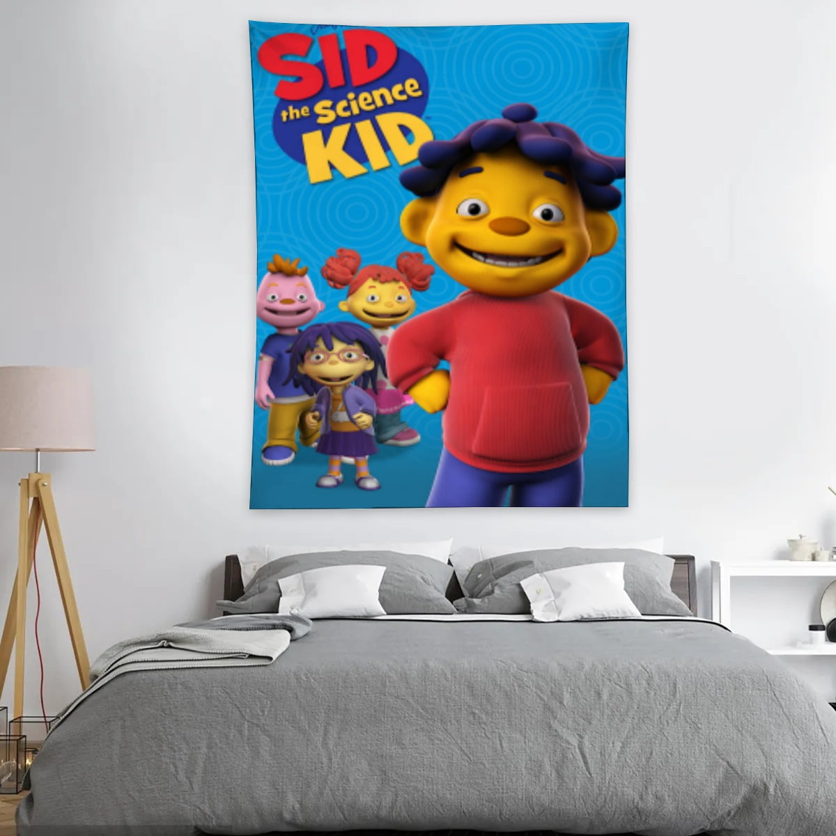 Sid the Science Kid Tapestry Gift Wall Hanging Backdrop for Room Bedroom Girls Or Boys Fans ...