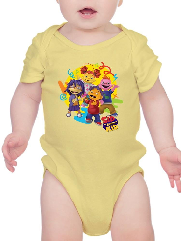 Sid the Science Kid Vibrant Character Group Graphic Baby's Bodysuit ...