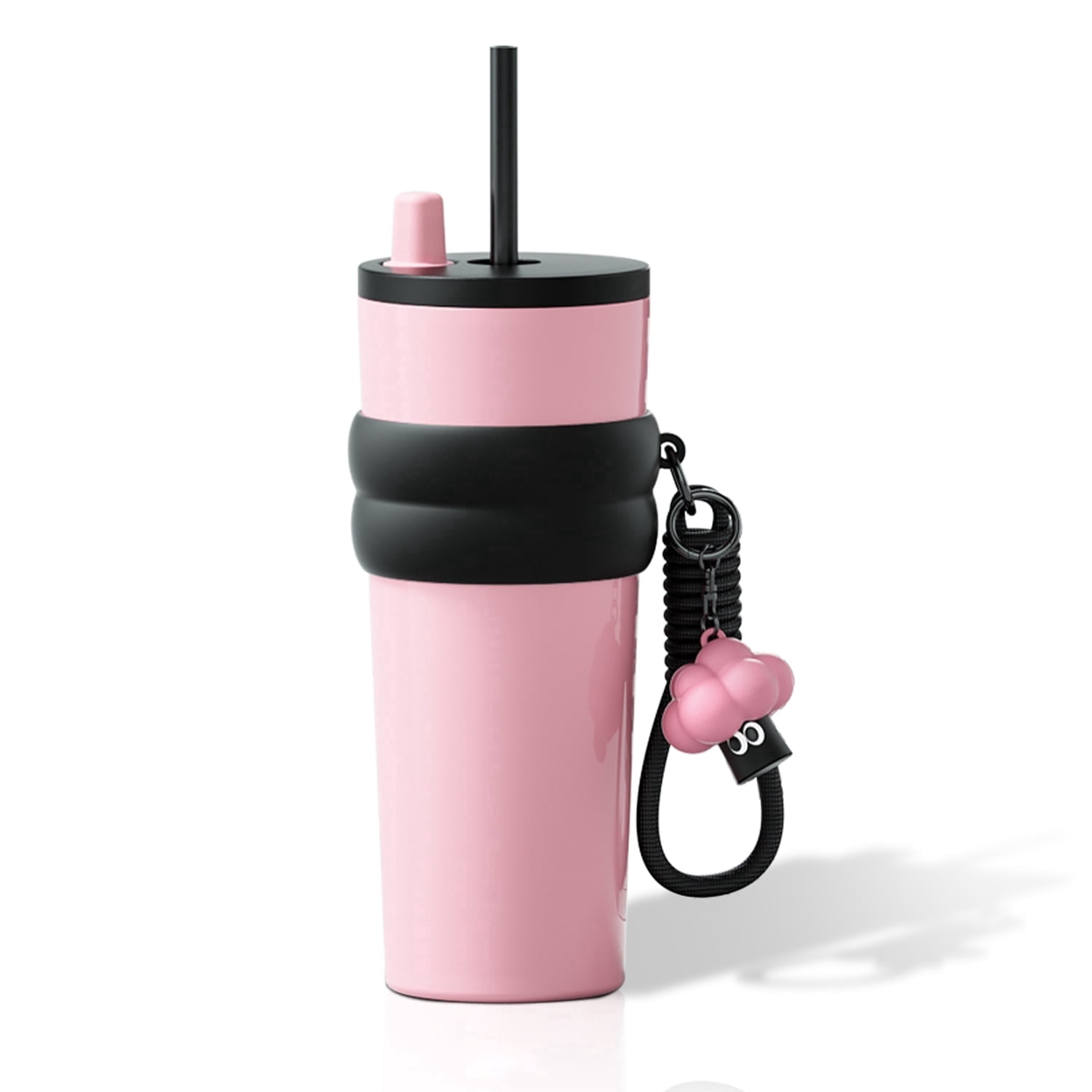 Sidagar 24 oz Ceramic Lined Insulated Everyday Tumbler, Leak-Resistant ...