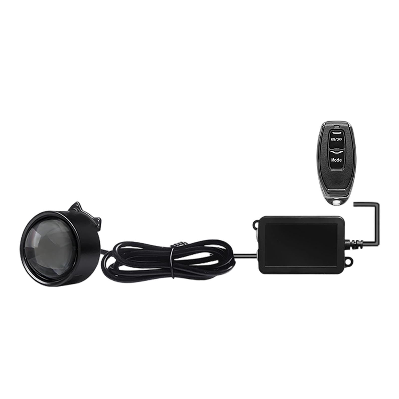 Sidaqi Devil Eye Lights for Cars Motorcycle 12-36V LED Dynamic Demon ...