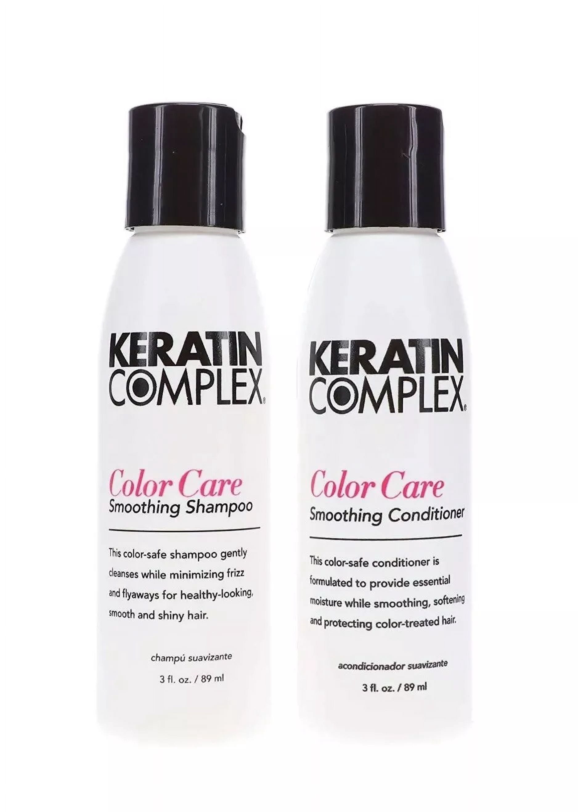 Sidar Keratin Complex Color Care Shampoo & Conditioner Duo 3oz Each ...