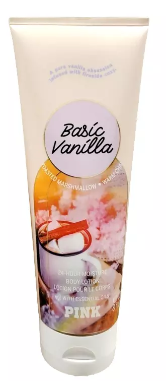Sidar PINK BASIC VANILLA FRAGRANCE BODY LOTION CREAM 8 oz - Walmart.com