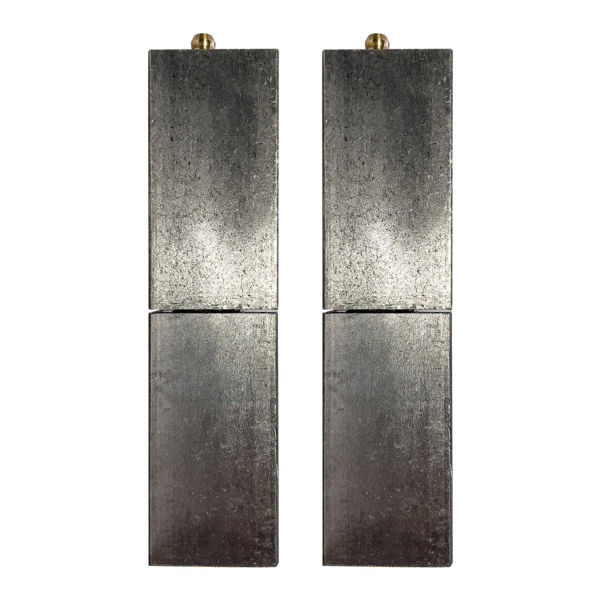 Sidco Supply 5” Inch Weldable Rectangle Hinges - Heavy Duty Gate Hinges - Weld On Hinges - Weld ...