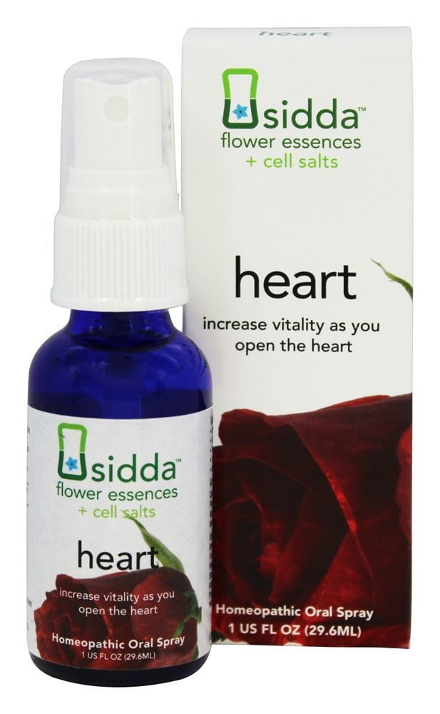 Siddha - Sidda Flower Essences + Cell Salts Heart Homeopathic Oral ...