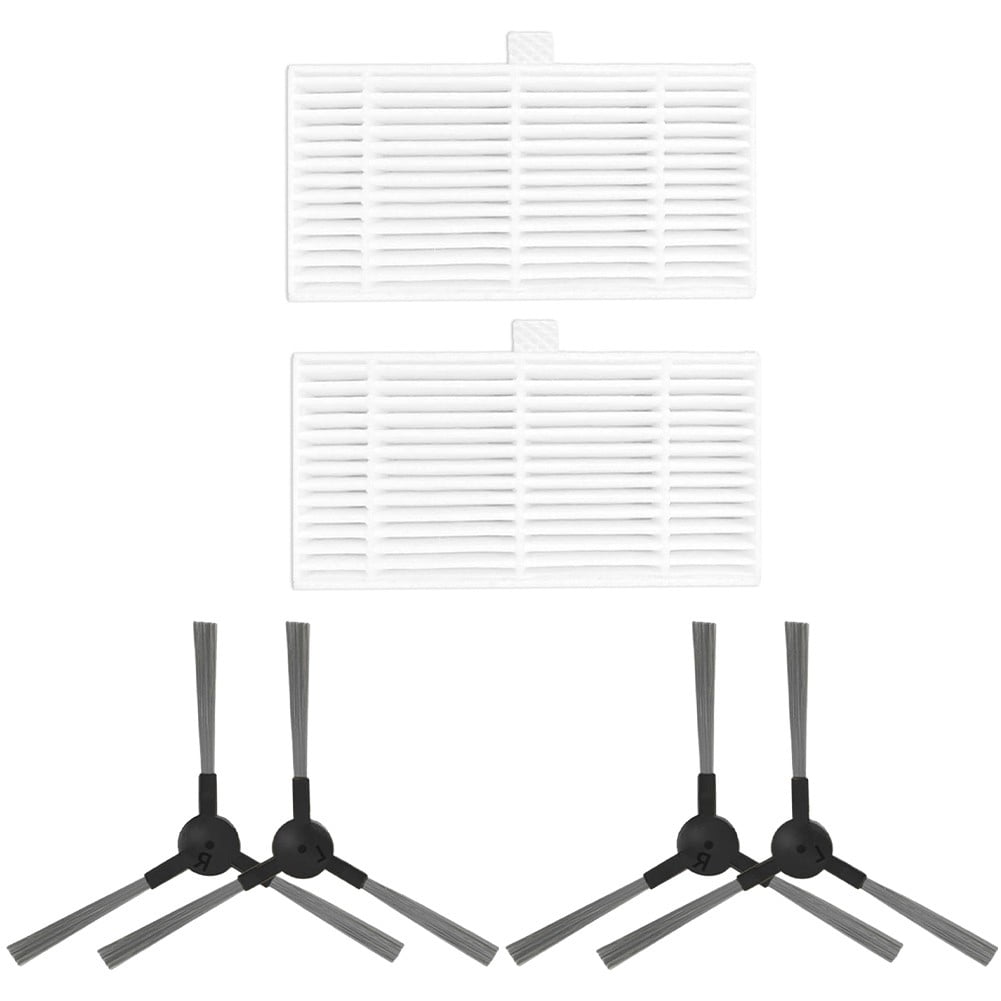 Side Brushes Filters Set for EICOBOT BR150 Robot Vacuum Cleaner ...