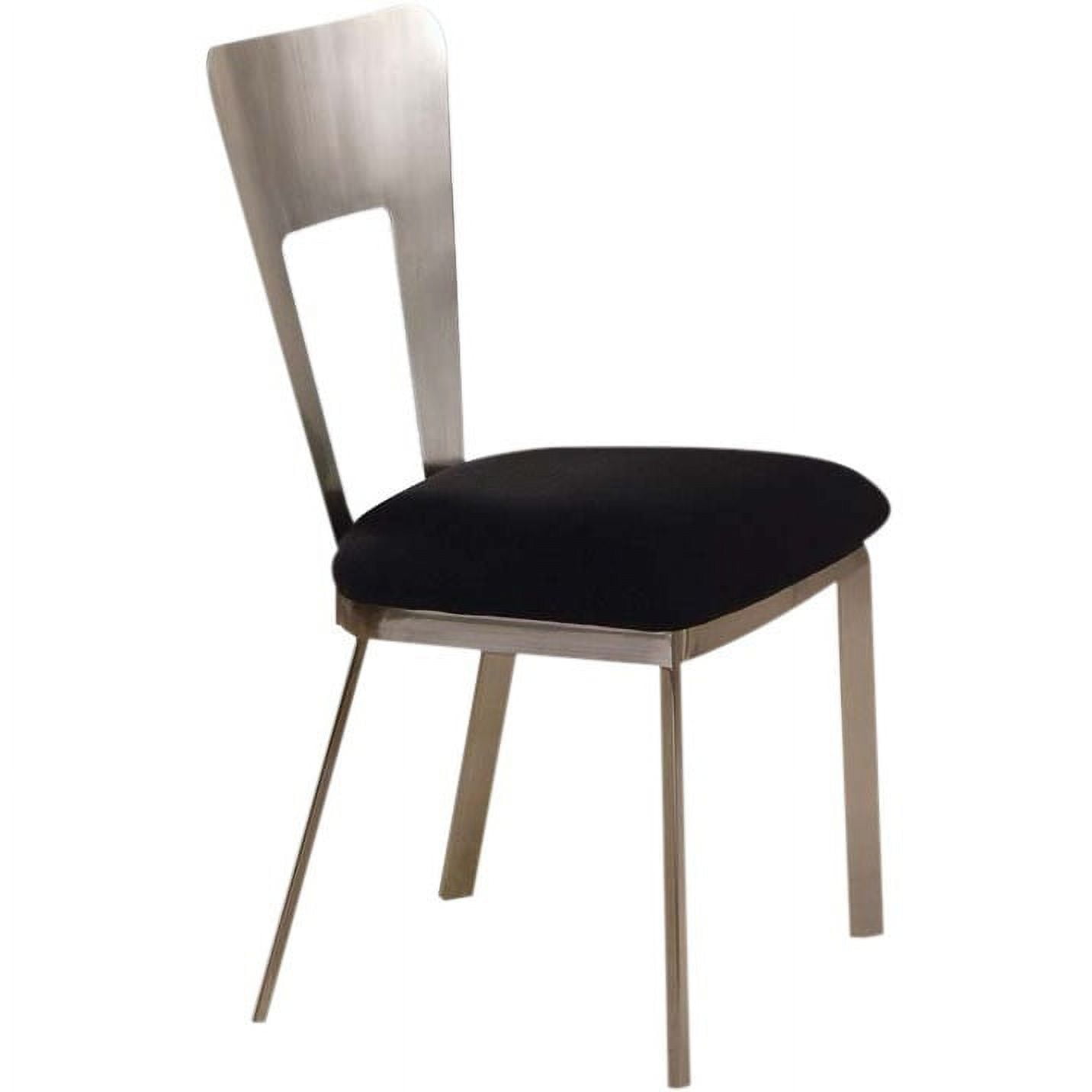 Side Chair, Chrome Finish, Set of 2 - Walmart.com