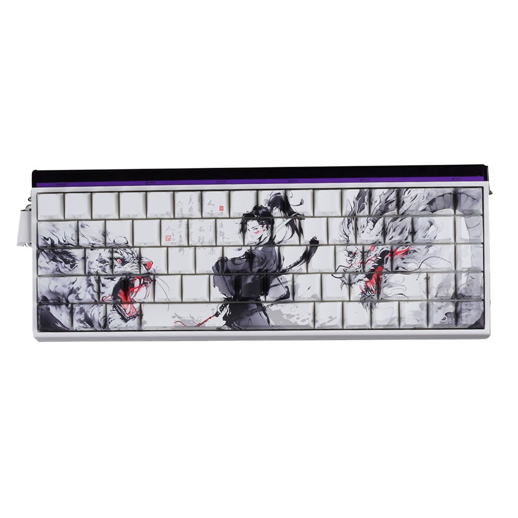 Side Engraved Keycaps Premium PBT Construction Dragon Theme Color ...