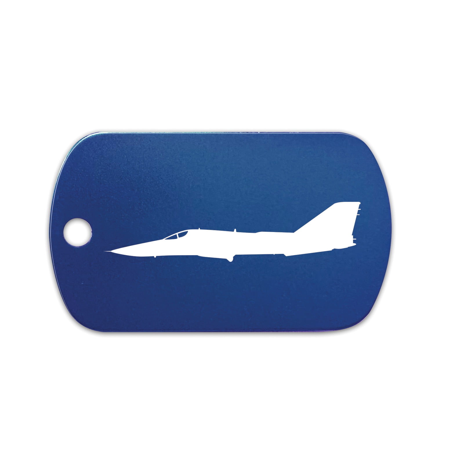 Side F-111 Aardvark GI Dog Tag Aluminum Keychain f111 us air force ...