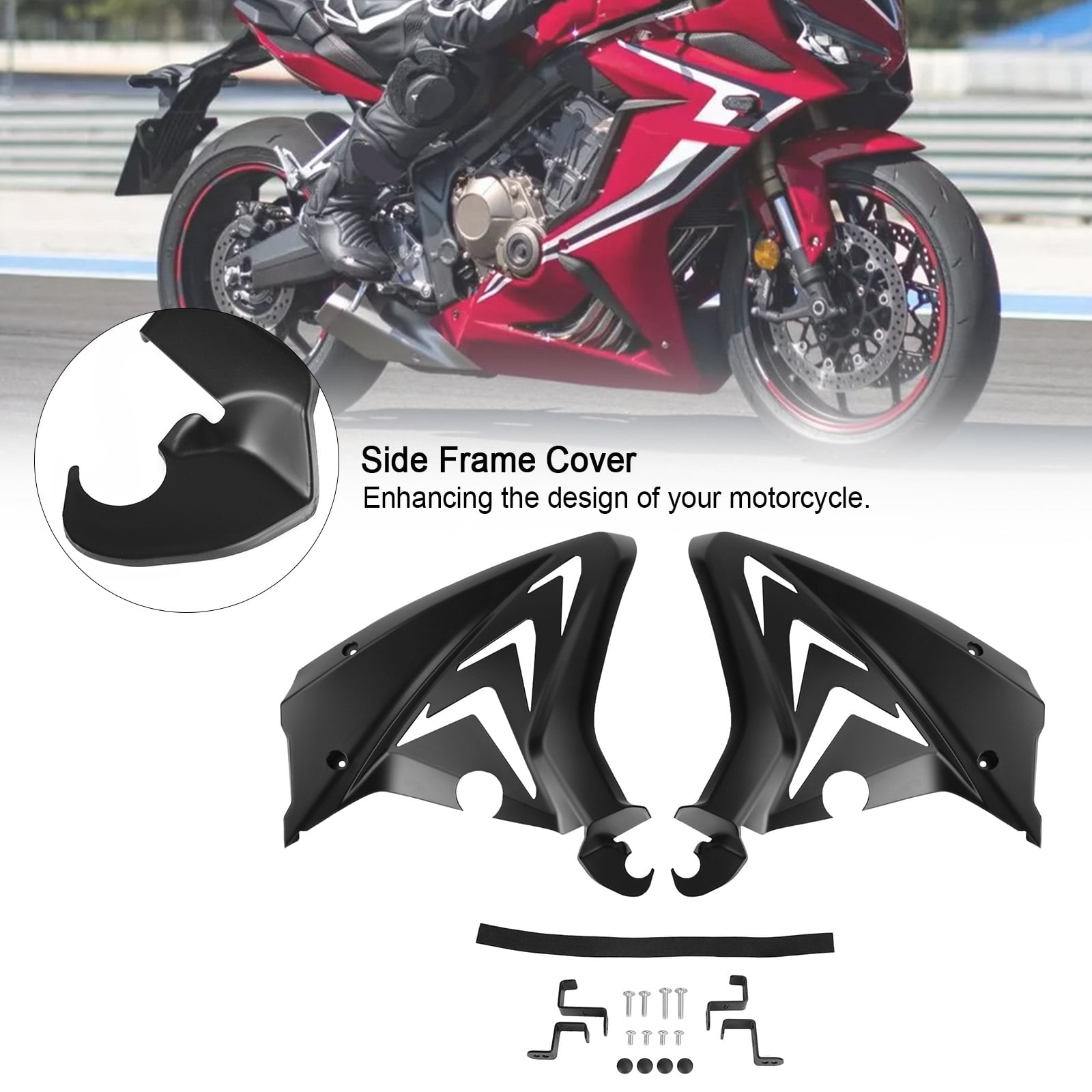Side Frame Cover Panels Fairings Cowls For Honda CBR650R 2019 2020 2021 ...