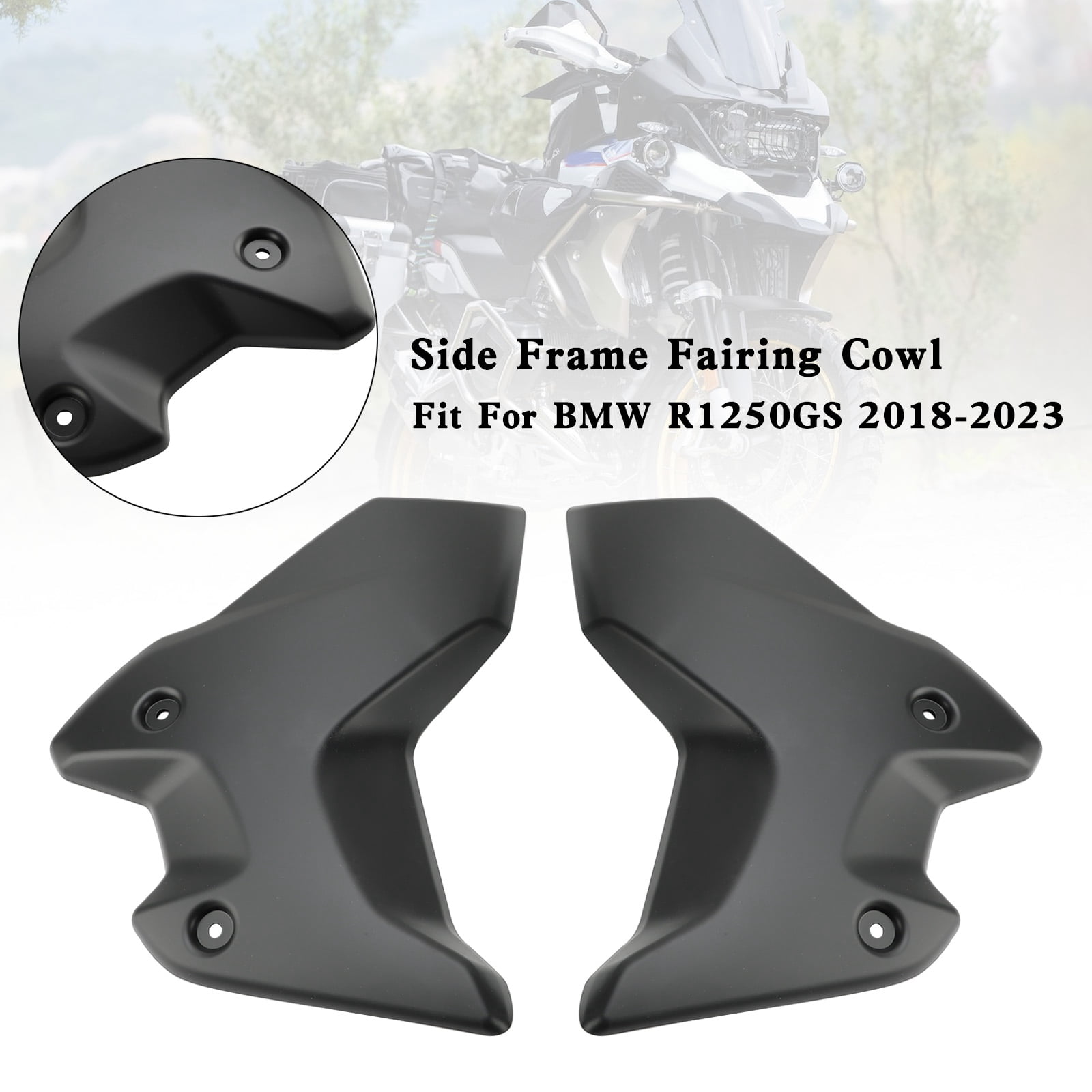 Side Frame Fairing Cowl Guards Radiator Cover For BMW R1250GS 2018-2023 ...