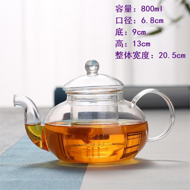 Side Handle Heated High Temperature Resistant Scented Teapot ...